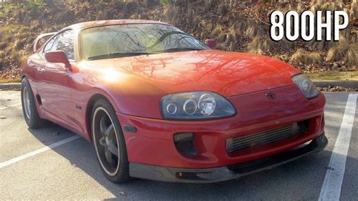 36 dollar Toyota Supra review - 800HP of hospitality