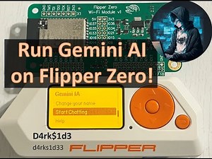 [141] Flipper Zero: Run Gemini AI using ESP32 WIFI
