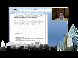 Lecture on Community and Community Development