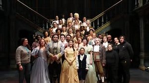 1.6K views · 50 reactions | Whether you're celebrating Christmas, Hanukkah or Kwanzaa this week, the cast of Beauty and the Beast wishes you and your family Happy Holidays! ️ | Paramount Theatre | Facebook