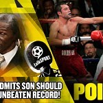 Floyd Mayweather’s dad admits son should have lost undefeated record in ferocious fight