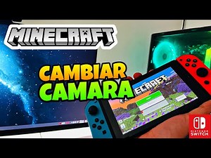 👉 Como CAMBIAR la CAMARA de MINECRFT en NINTENDO SWITCH 🔥