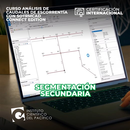 Mayor información📱: https://wa.link/8e77qg Curso Análisis de Caudales de Escorrentía con StormCAD CONNECT Edition #ModeladoPluvial #CertificaciónBENTLEY #InfraestructuraHidráulica #CursoStormCAD | ICIP - Instituto Científico del Pacífico