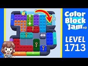 Color Block Jam Level 814 (1713) Solution Walkthrough