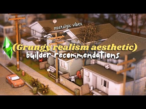 10 Sims 4 Builders Who Nail the Grungy Realism Aesthetic | Sims 4 builder recommendations