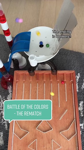 #BattleOfTheColors - The #Rematch!! #marblerun #marblerace #marblerunvids #marbleracer #marbleracechallenge #marblerunchallenge #marbles