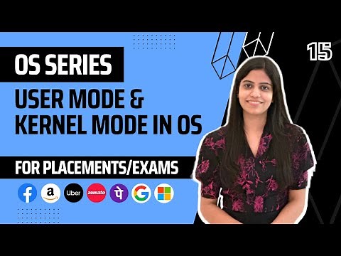L15 : User Mode And Kernel Mode in Operating System | Complete OS Course 2025 | Jobs | Placements