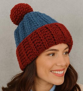 Easy Chunky Beanie Crochet Pattern • Adult Winter Hat Pattern PDF - Etsy Canada