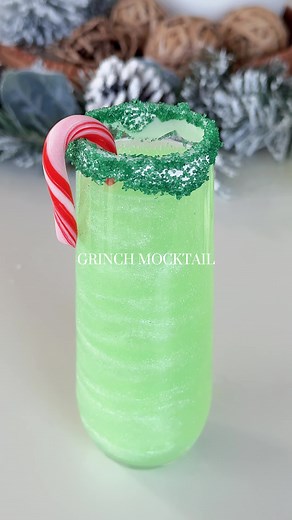 Delicious Grinch Mocktail Recipe for Christmas Cheer