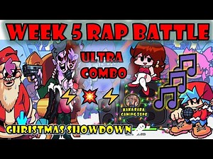 Friday Night Funkin’ Week 5 – Epic Christmas Battle! | Boyfriend vs Daddy Dearest & Mom