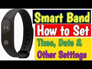 How to set time in mi Band | mi watch time setting | Humsafar Tech