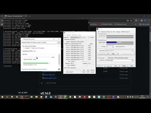 RyzenAdj, Notebook FanControl, quick HWiNFO and quick RW-Everything tutorial!!
