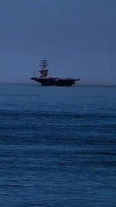 1.9M views · 10K reactions | FIRST SIGHT #Eisenhower CVN- 69 #ike #Nimitz-c #ship #epic #nuclear #reactors Lgth1092' Hght244' #nuclear #reactors, Lgth 1,092' Beam 252' Hght 244', Draft Max 37', Disp 101,600 tons, 4 × steam turbines, #ship #sea #SooLocks #storm #navigation #lifeonship #anchor #lifeatsea #ocean #SEAMAN #shipping #Seafarer #shiplife #shippingworldwide #shippingcontainer #shipspotting #mariner #Dangerous #disaster #fyp #foryou | Ship on Sea | Facebook