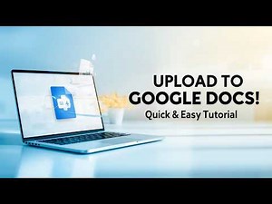Upload ANY Document to Google Docs in Seconds! | (100% Free & Easy Tutorial)