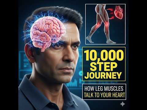 Your Feet are a Pharmacy! 💊 What Happens Inside Your Body While Walking?