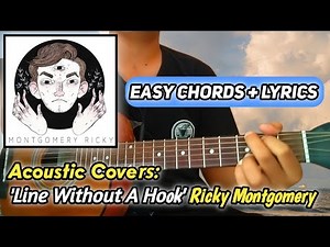 'Line Without A Hook' by Ricky Montgomery Guitar Cover | Easy Chords with Lyrics