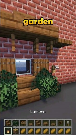 Minecraft EASY Window 🏠 Build Idea & Tutorial #minecraft