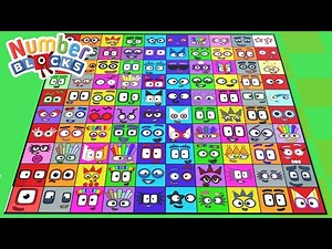 Counting Numberblocks on a Rolling Box | Learn Numbers 1 to 100 for Kids