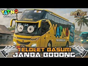 Bus Yatno Kuning Menikmati Banget Telolet Basuri Nada Janda Bodong, Auto Joget Sepanjang Jalan 😂😂😂
