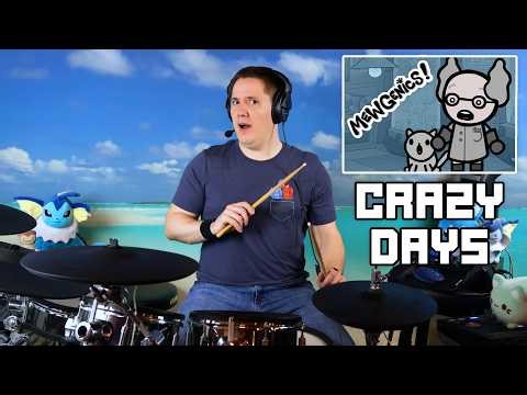 Crazy Days - Mewgenics | Drum Cover