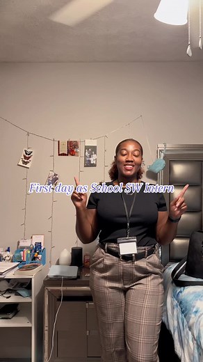 Today was good 🤍 #graduatejourney #blackgirlsocialworkers #fyp #schoolsocialworkersoftiktok #blackschoolsocialworkers