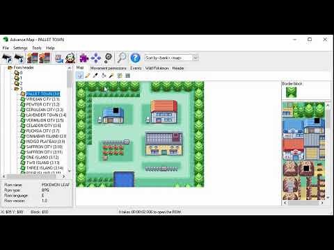 How to edit a gba rom with Advanced Map