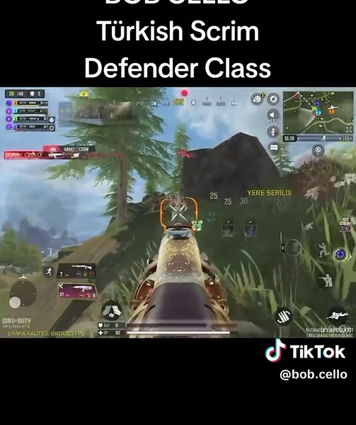 Defender Class Gameplay in Call of Duty Mobile