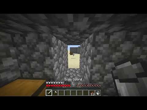 Minecraft Hidden Door Using Waterlogging Tutorial
