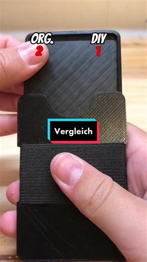 Lockcard Wallet vs DIY #lockcard #3dprinting #techtok
