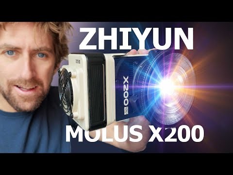 ZHIYUN MOLUS X200 RGB The LIGHT you didn’t know you needed!