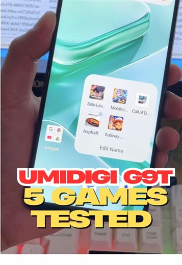 UMIDIGI G9T [ GAMiNG TEST ] - Mobile Legends | Solo Leveling : Arise | Codm | Asphalt Legend | Subway Surf | UNISOC TIGER T606 - Wag mo maliitin #umidigig9t #umidigi #gamingtest #gamereview #smartphone #techtok #techreview #androidtips #foryou #fyp