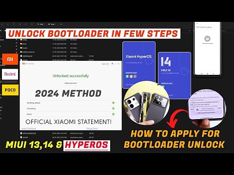 (2024) How to Unlock The Bootloader of HyperOS in Few Clicks: New rules for HyperOS & MIUI
