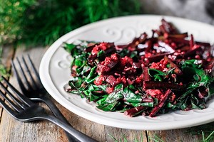 Sautéed Beet Greens