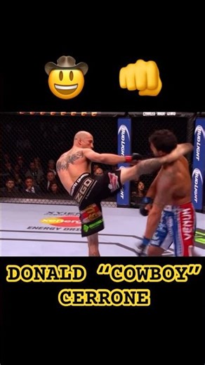 Cowboy Cerrone 🤠👊 #donaldcerrone #UFC