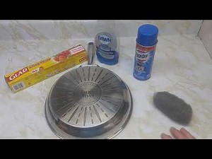 How to Clean Bottom of a Stainless Steel Frying Pan.