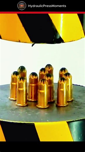 100 Ton Press vs 10 Power Loads - SYNCHRONIZED POP! 💥🎶 #shorts