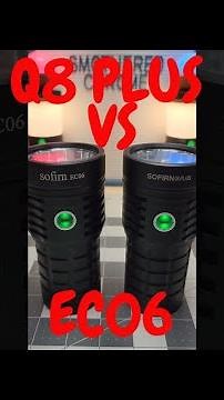 SOFIRN Q8 PLUS 5000K VS SOFIRN EC06 6500K AKA Q8 PLUS