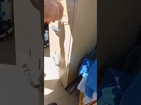 HOW TO PICK A LOCKED FILING CABINET QUICKLY