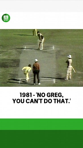 🏏 On this day in 1981 … the infamous underarm ball was bowled by Trevor Chappell after his brother Greg instructed him to do so, denying New Zealand a chance to win the World Series final. 🇦🇺 🇳🇿 🎙️ As older brother Ian called it on commentary … "No Greg, you can't do that." Australia went on to win by six runs, and the rest is history. 🎥 📰 Full sport coverage: bit.ly/abcsport | ABC Sport