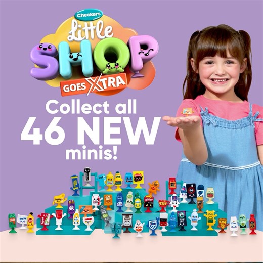 8K reactions · 426 shares | They’re back 朗 This year, Little Shop goes Xtra with 46 NEW minis that POP! Get a FREE mini with every R200* you spend on Checkers Sixty60 or in-store. Plus, the collector’s case now comes with board game and dice. Valid 22 September – 9 November 2025. While stocks last. T&Cs apply. | Checkers Sixty60 | Facebook