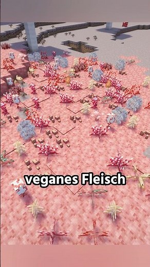 Veganes Fleisch in Minecraft! #minecraft #minecraftmods #minecraftdeutsch