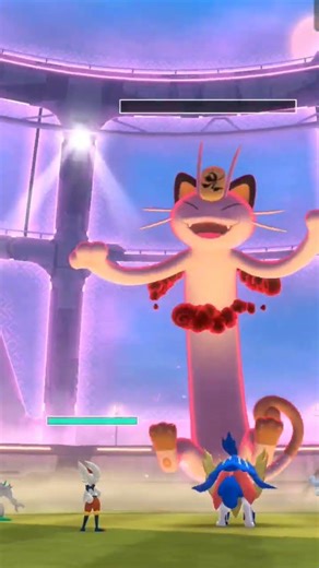 GMax Meowth Raid Done ✅ #gmax #catchlegendarypokemon #pokemongolive