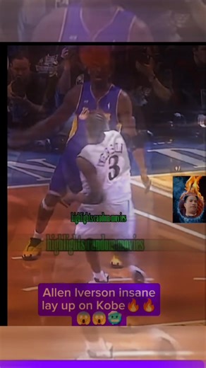 362K views · 2.8K reactions | Allen Iverson Insane lay up on Kobe 略略 | highlights random movies | Facebook