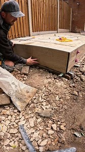 Patio work - Mitres ⚒️⚒️ #patio #work #landscaping #tiling #howto #tips #diy #fyp #garden #porcelain | LNC Landscapes and Paving