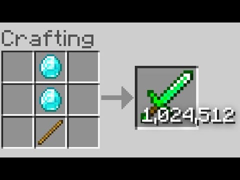 Minecraft, But Crafting Is Random...