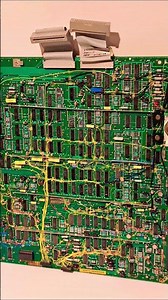 Sperry Univac 1979 Logic Mainframe Board #Sperry #univac #vintageelectronics #vintagecomputing