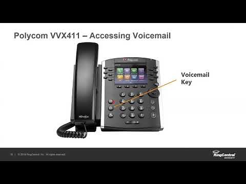 Check Voicemail - RingCentral Tutorial
