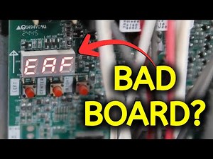 Goodman, Daikin, Amana Furnaces. EAF Code SOLUTION!