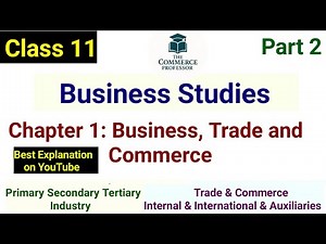 Class 11 BST Chapter 1 | Industry, Commerce, Trade & Aids to Trade Explained with Examples