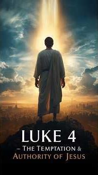 The Story Of Luke 4 The- Temptation & Authority Of Jesus! #luke #god #bibleverse #jesuslovesyou